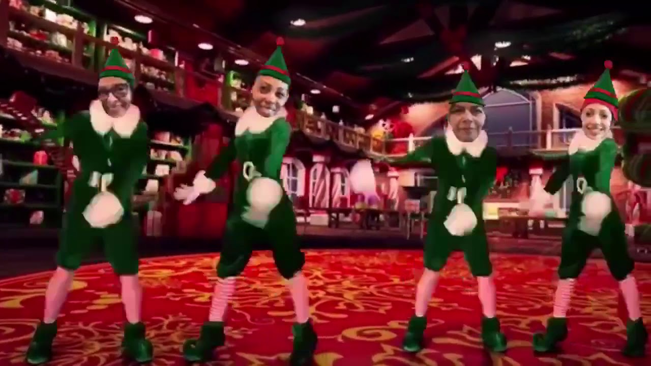 Christmas Elf Office Staff Fun - YouTube