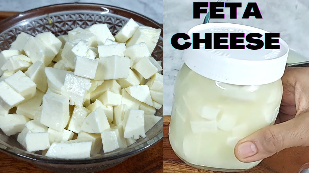 How to make Feta cheese at home । Cow Milk Feta cheese। feta cheese ...