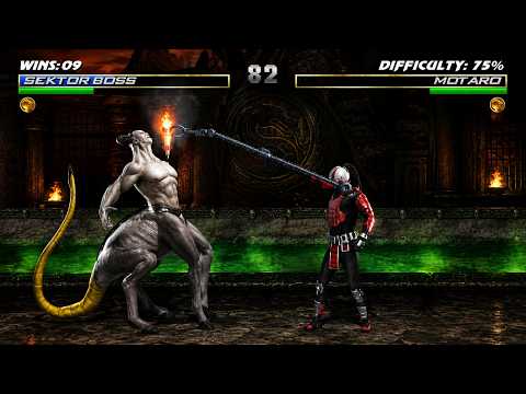Mortal Kombat Solano 3.1 (Mugen) Sektor Boss Playthrough