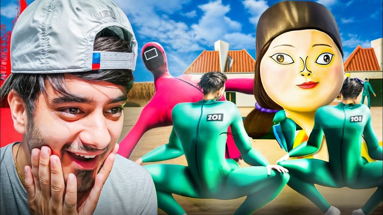 Funny Squid Game Try Not to Laugh 😂 - YouTube
