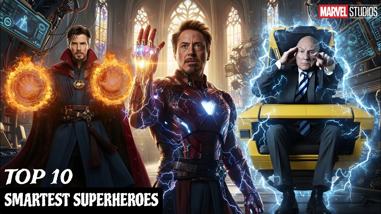Top 10 Smartest Superhero in MCU | MARVEL FACTS HV Review - YouTube