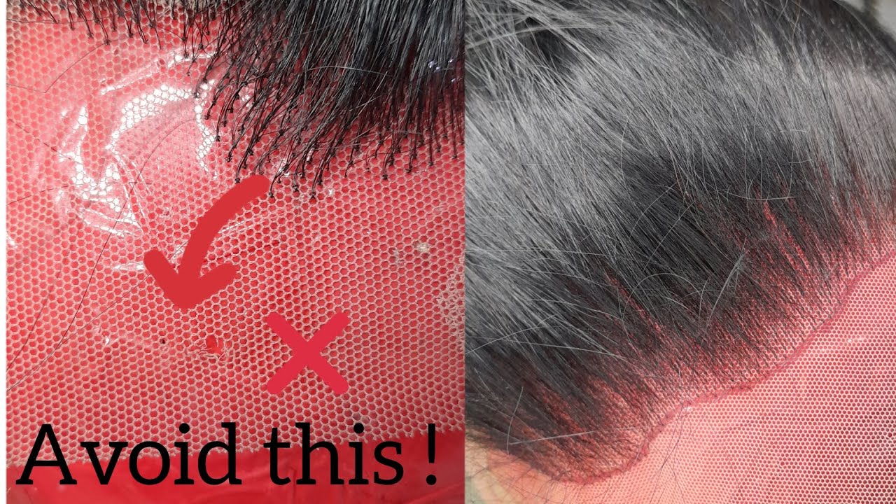 How To VENTILATE A CLOSURE/FRONTAL wig/HAIR VENTILATION Mistakes - YouTube