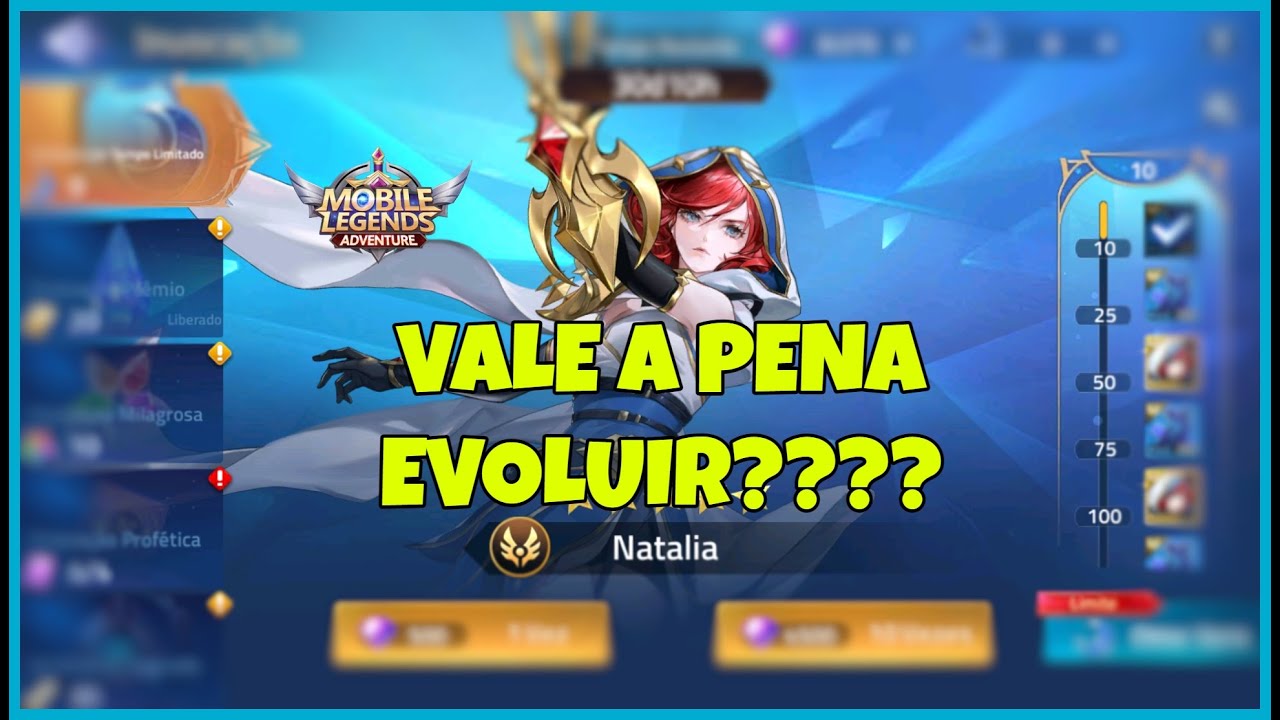 VALE A PENA EVOLUIR A NATALIA? - ANÁLISE DA NOVA HEROÍNA DO MLA!! - YouTube