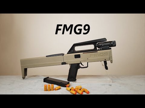 [ ปืนโฟม ] FMG9 - ปืนกลเล็กพับได้สุดแนว - YouTube