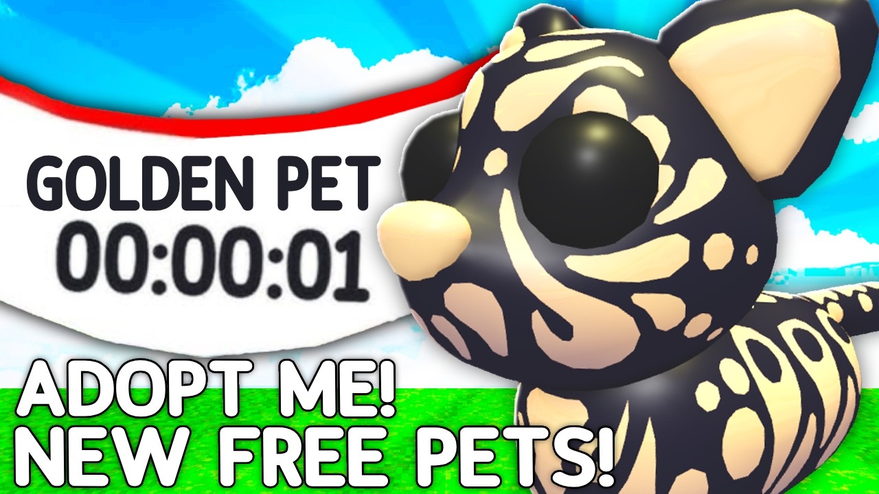 How To Get FREE Golden Jaguar In Adopt Me! - YouTube