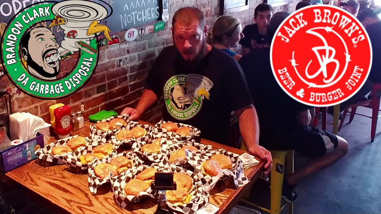 Jack Brown's Burger Record Challenge | Birmingham Alabama - YouTube