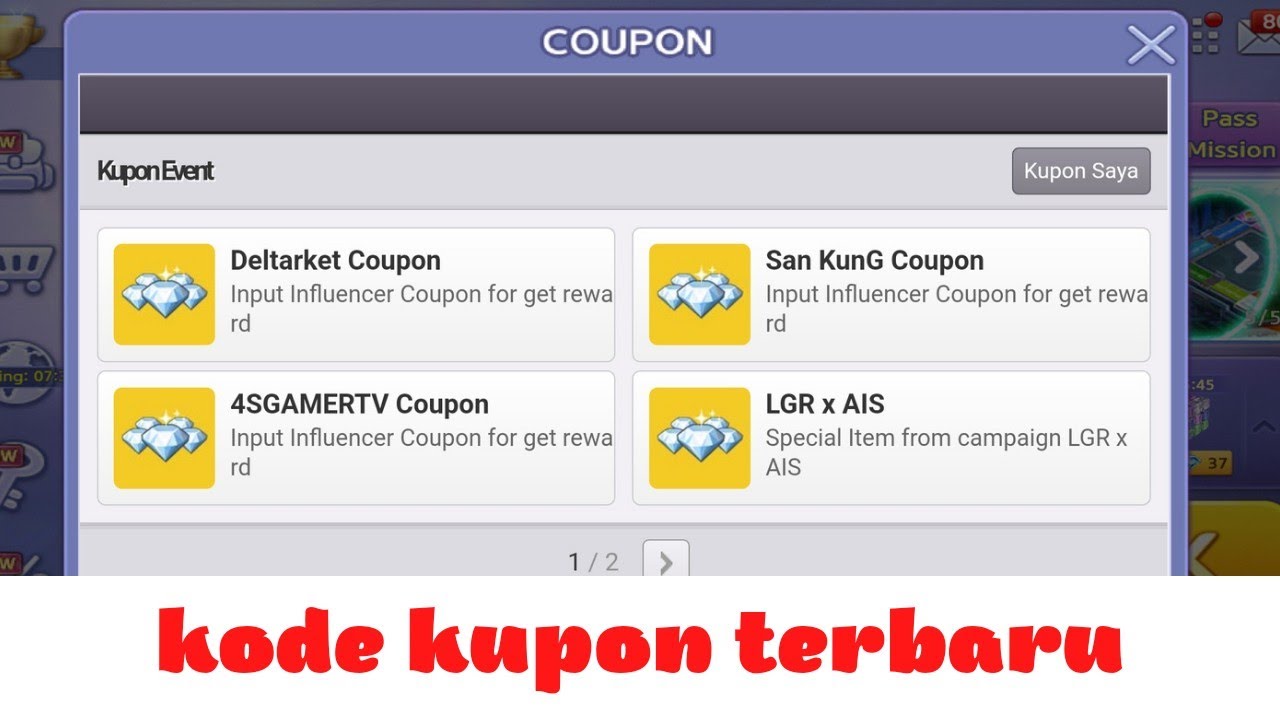 Kode kupon terbaru, katanya bisa dapat RAGON 😱😱😱 || Let's Get Rich ...