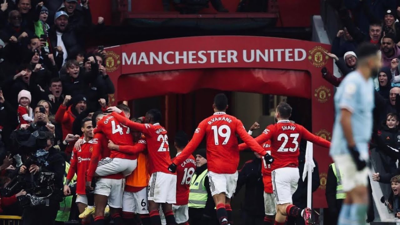 DERBY DAY REVENGE! Manchester United 2-1 Manchester City Manchester ...