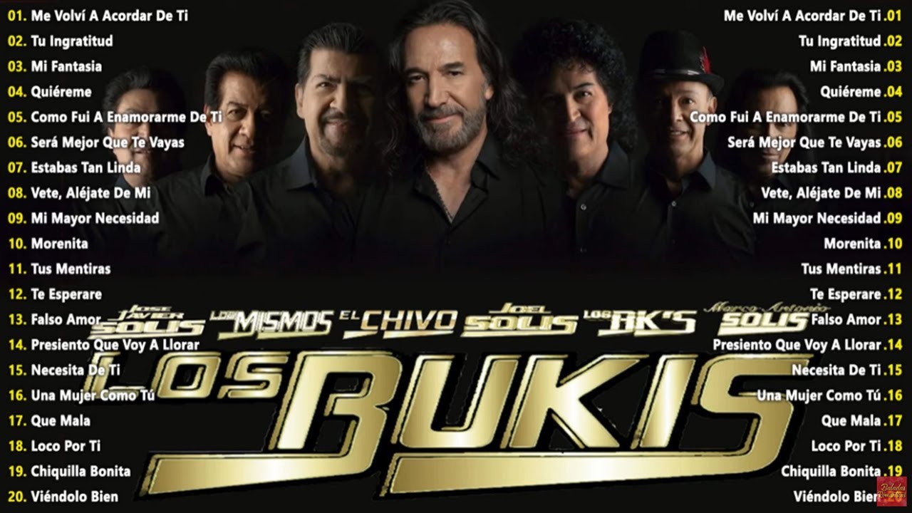 Los Bukis Mix Romanticos - 40 Recuerdos Del Ayer Grandes Exitos - YouTube