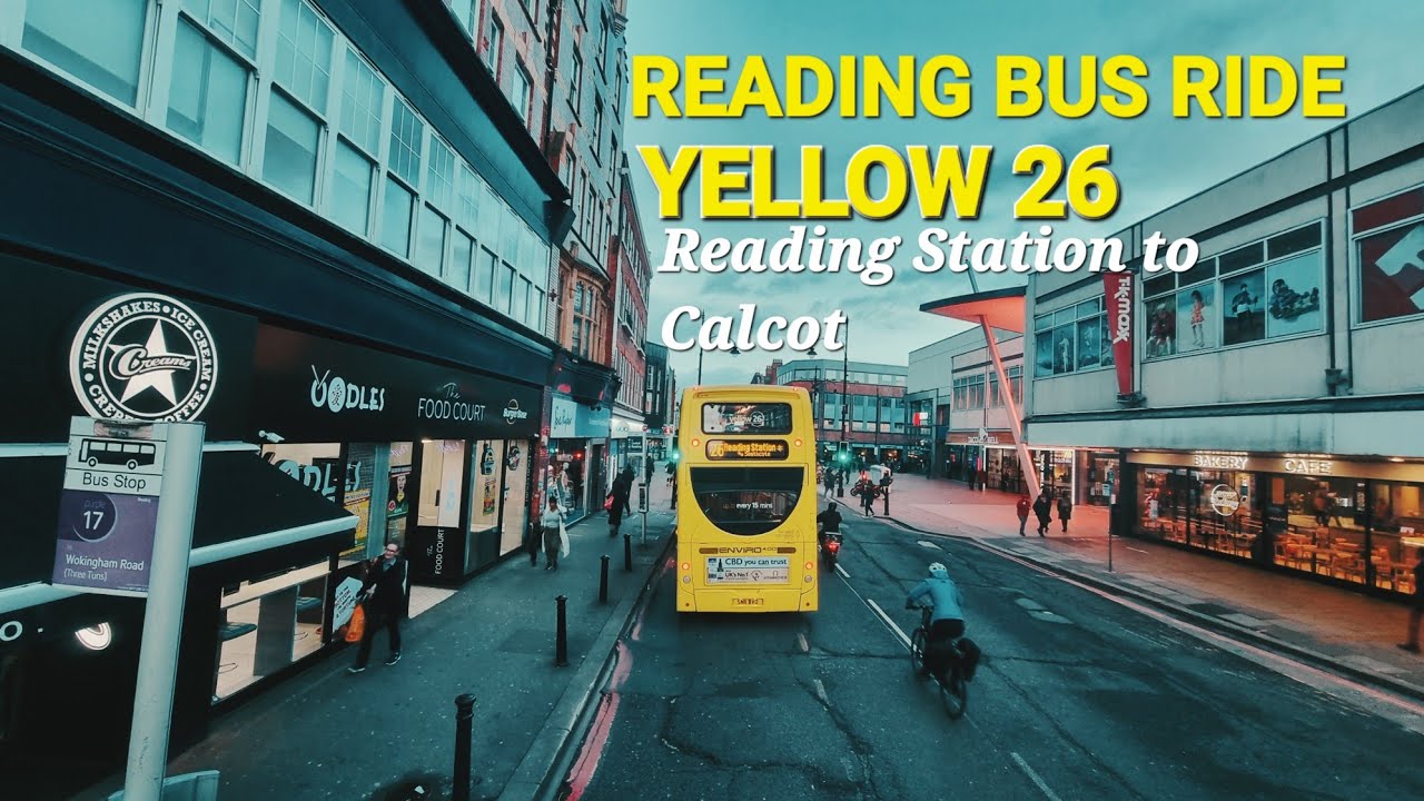 Discovering Reading City: Bus Route 26 Reading Station to Calcot (IKEA ...