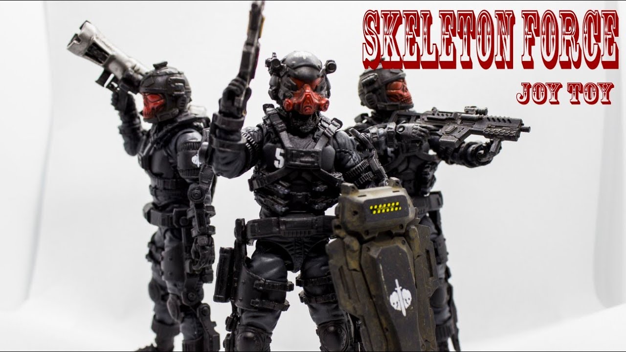Skeleton Force Joy Toy 1/18 - YouTube