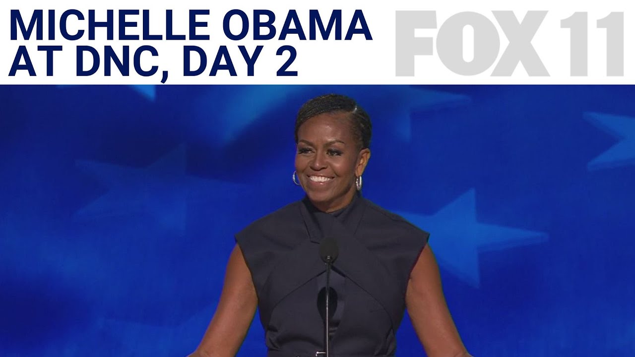 Michelle Obama speaks at DNC: FULL SPEECH - YouTube