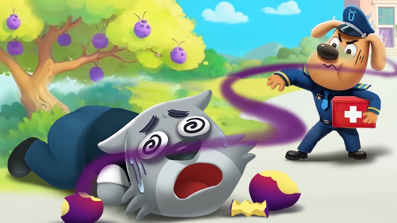 Dangerous Wild Fruits | Food Safety for Kids | Kids Cartoon | Police ...