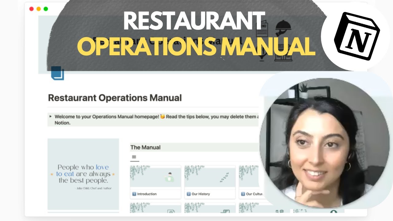 Introducing Restaurant Operations Manual: A pre-built OM for ...