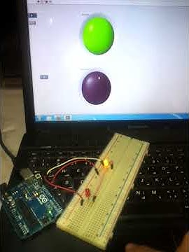 Control of 2 Leds connected to Arduino Via Labview - YouTube