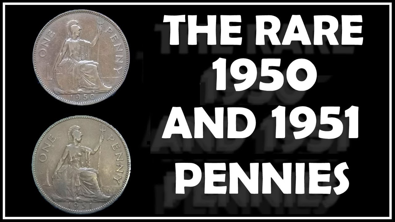 Rare 1950 and 1951 Pennies - Do You Have Them? - YouTube