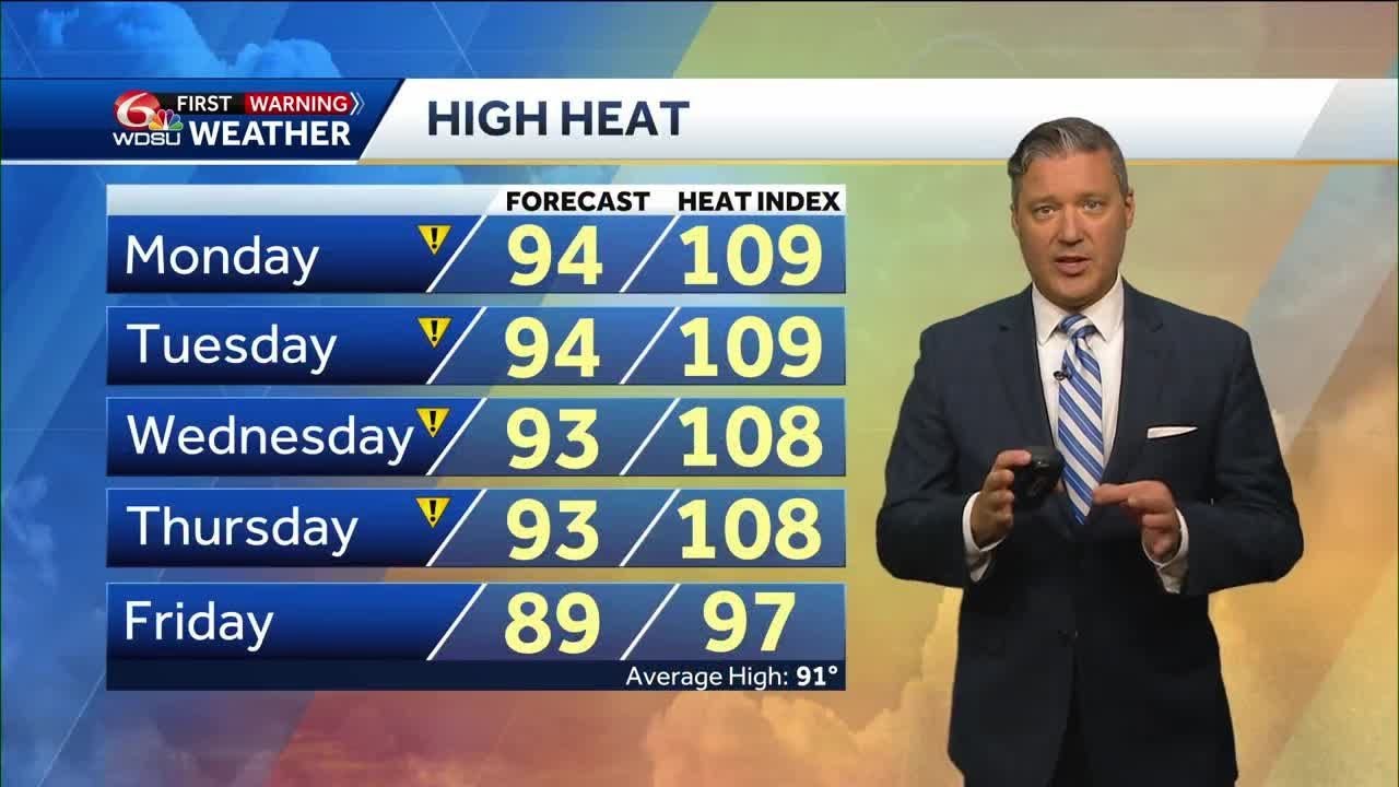 Tracking heat, storms, and a check on the tropics - YouTube