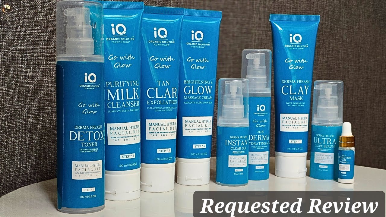 Hydra Facial at Home|| IQ Organics Insights - YouTube