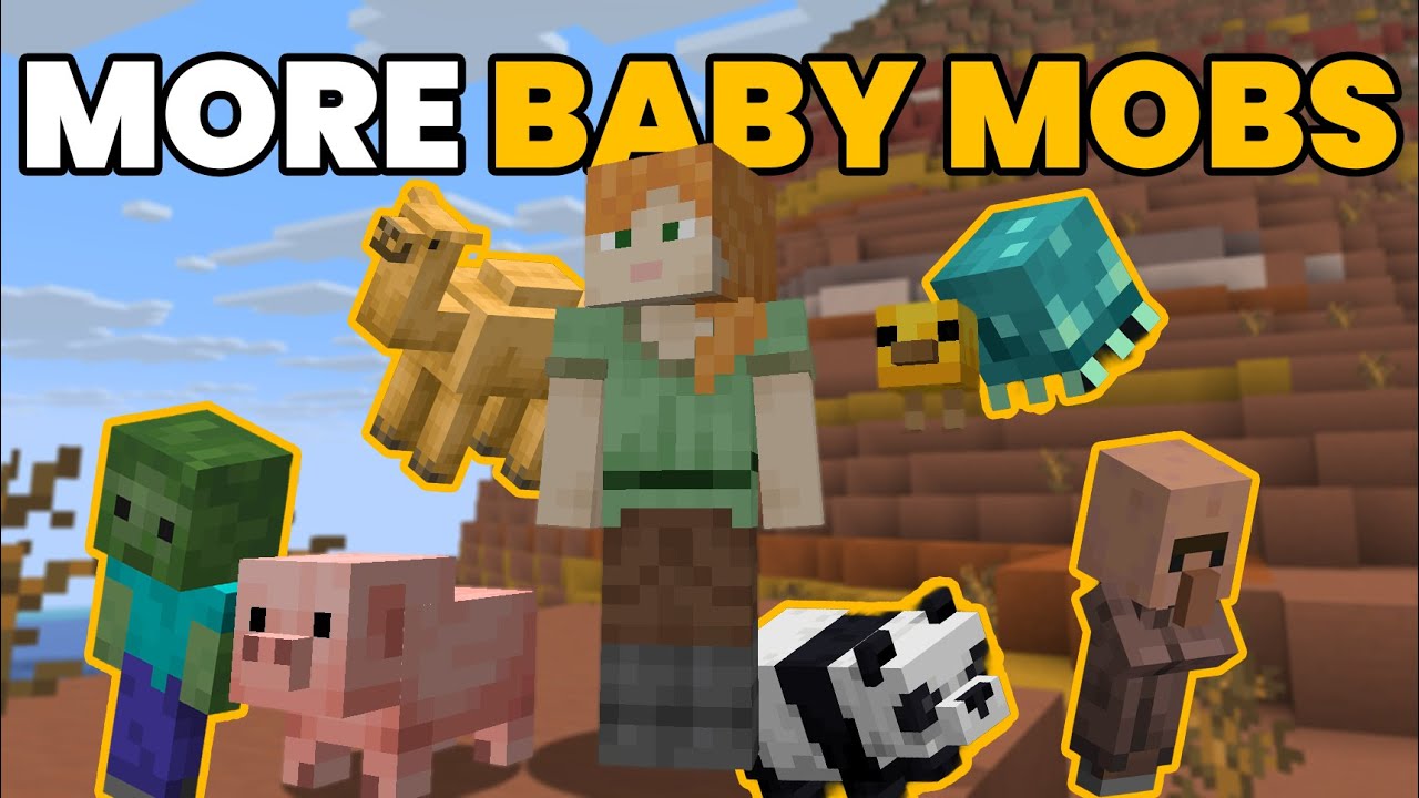 50 NEW BABY MOBS That CAN BE ADDED In Minecraft 26.1! Concept Showcase ...
