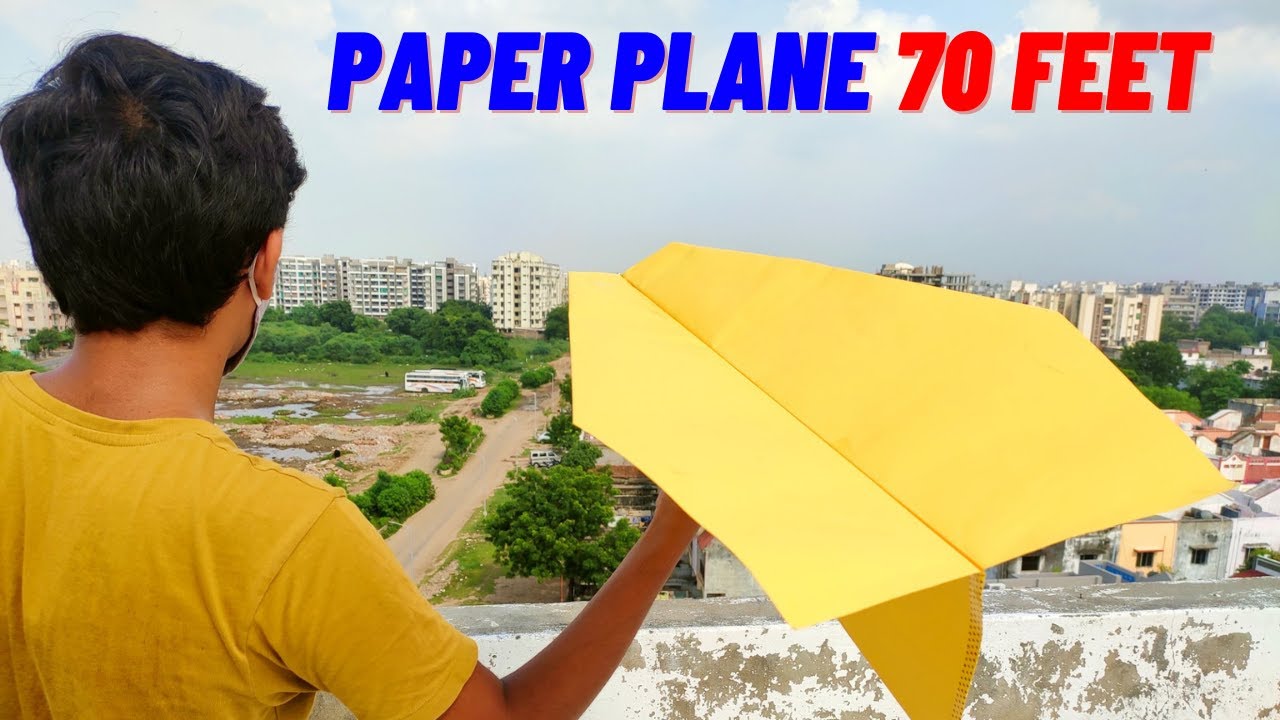 Big Size Paper Plane | Mad Times - YouTube