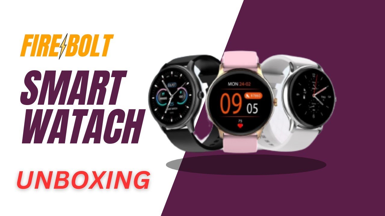 Firebolt ⚡ smartwatch - YouTube