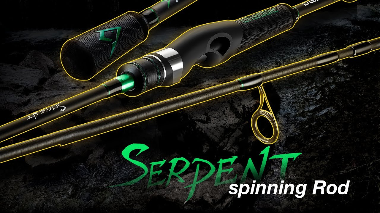 Serpent Spinning Rod | NEW | 2019 | Best New Rod on Amazon? - YouTube