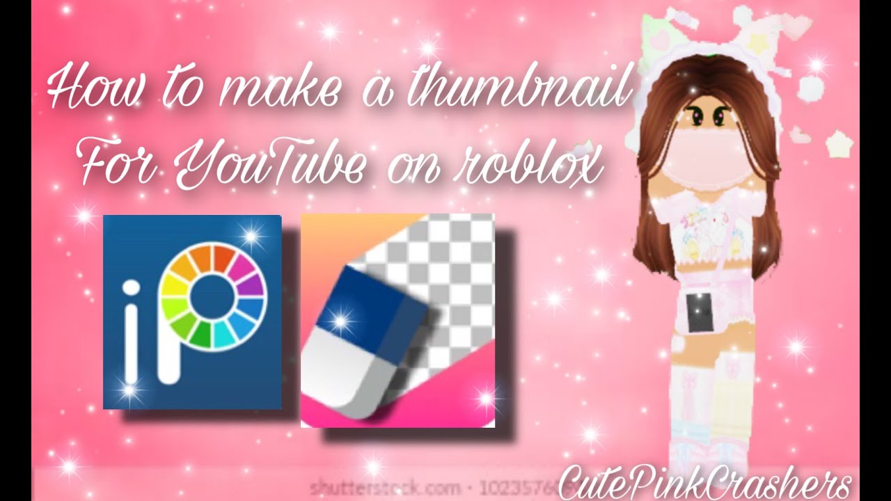 How to make a thumbnail roblox *beginners* - YouTube