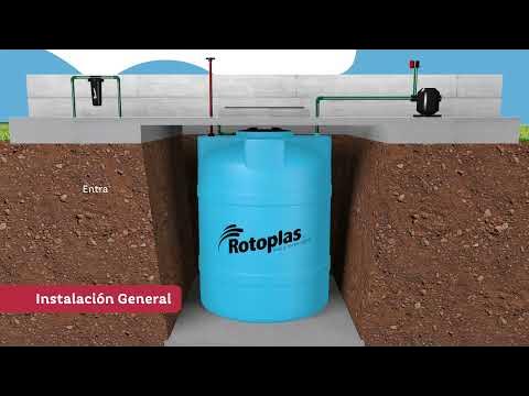 Cómo instalar tu cisterna Rotoplas - YouTube