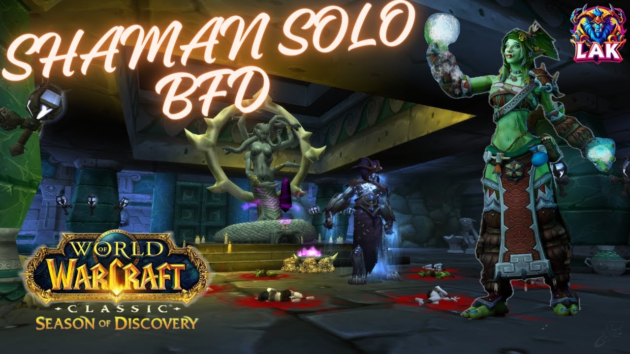 SHAMAN SOLO BFD . . . . [ World of Warcraft ] - YouTube