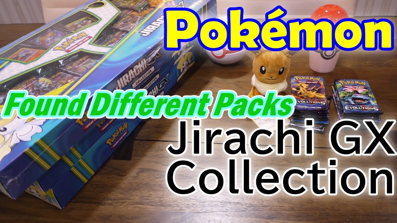 Jirachi GX Collection Different Booster Packs inside Opening Part 3 ...