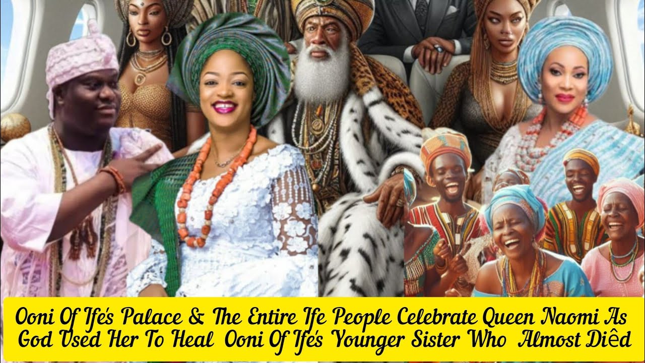 Ooni Of Ife's Palace & Ife People Celebrate Queen Naomi As God Used Her ...