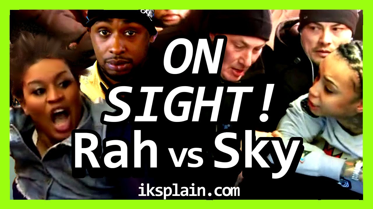 BLACK INK CREW SKY FIGHTS RAH ALI! All THE BEEF VIDEOS! - YouTube