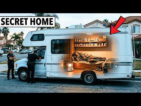 How Homeless People in California Continue to Live Undetected and Untraceable in RVs