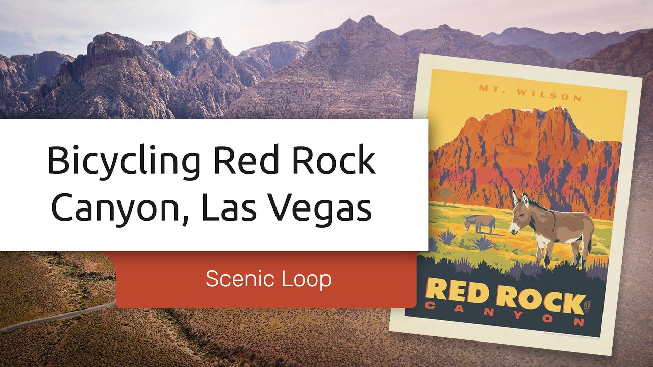 Las Vegas Bicycling - Red Rock Canyon Scenic Loop - YouTube