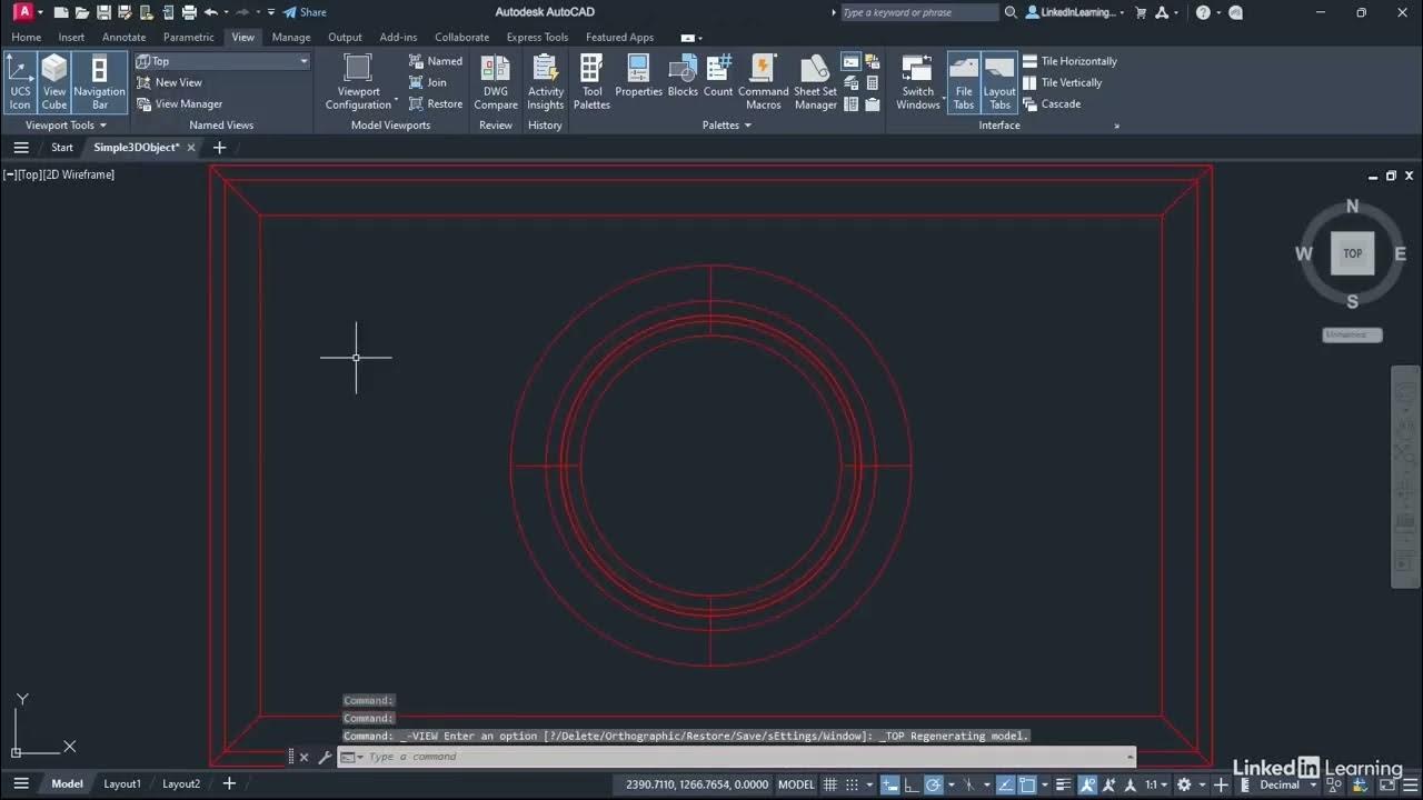 27. Utilizing the ViewCube and the Navigation Bar for easy AutoCAD ...