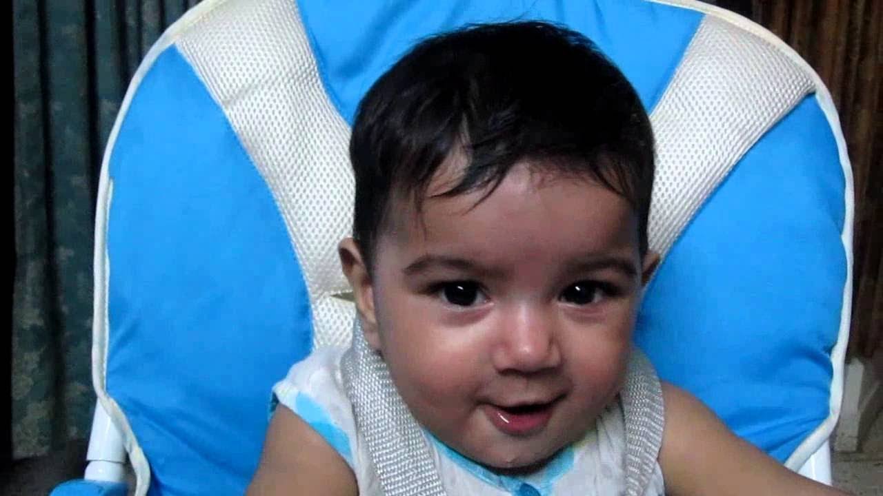 Baby scolding his parents - YouTube