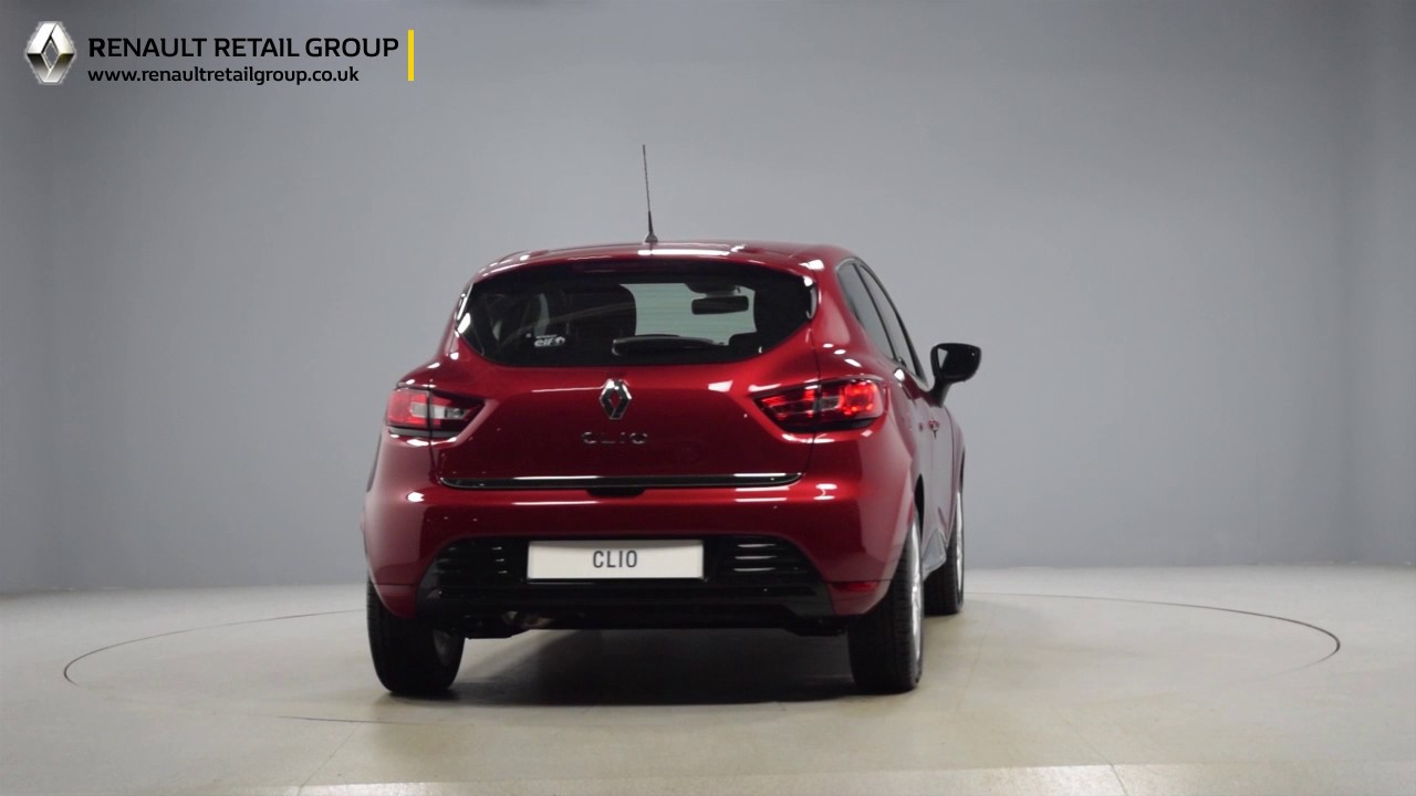 New Renault Clio Dynamique Nav Mars Red - YouTube