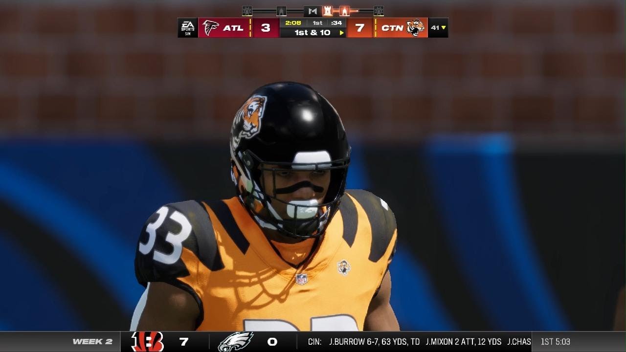 Madden NFL 24 Canton Tigers franchise S2 E2 (wk2 vs Falcons) - YouTube