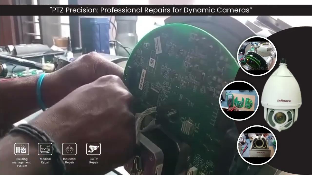 Infinova Bullet Camera Repair | Service | Fix Fault | VT231-B230-D061 - YouTube