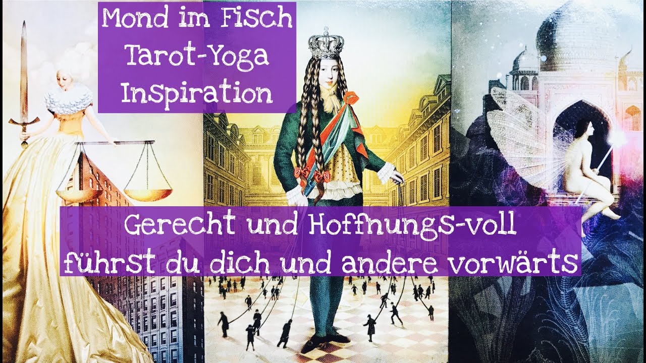 Mond im Fisch "Der Mond" 24.08 - Sonne in Jungfrau "Der Eremit" Tarot ...