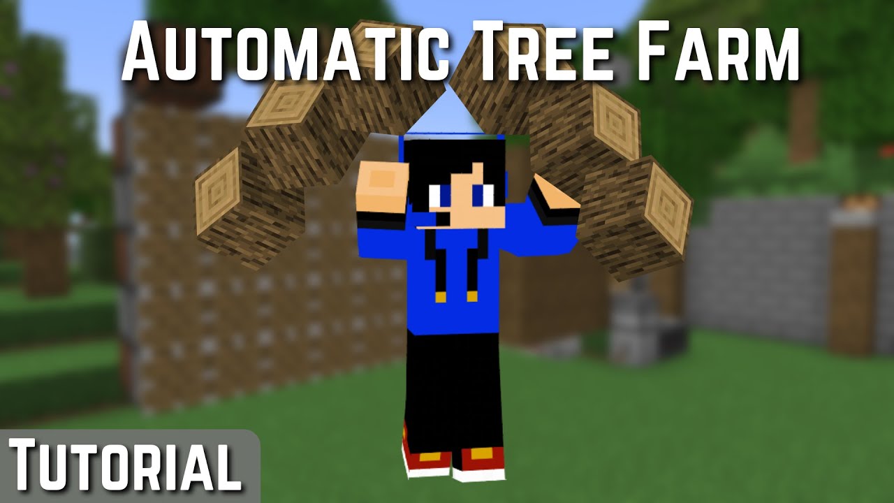 How To Build An Automatic Tree Farm In Minecraft YouTube How To Build An Automatic Tree Farm In Minecraft YouTube