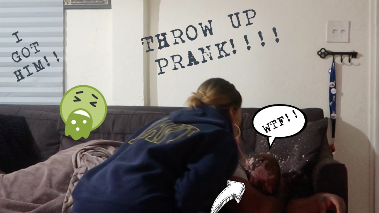 Throw up Prank !! - YouTube