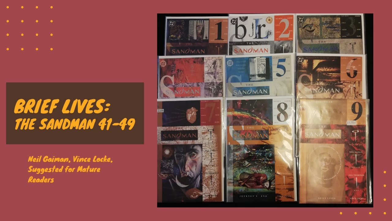 The Sandman Brief Lives, description of Neil Gaiman's famous 1992 ...