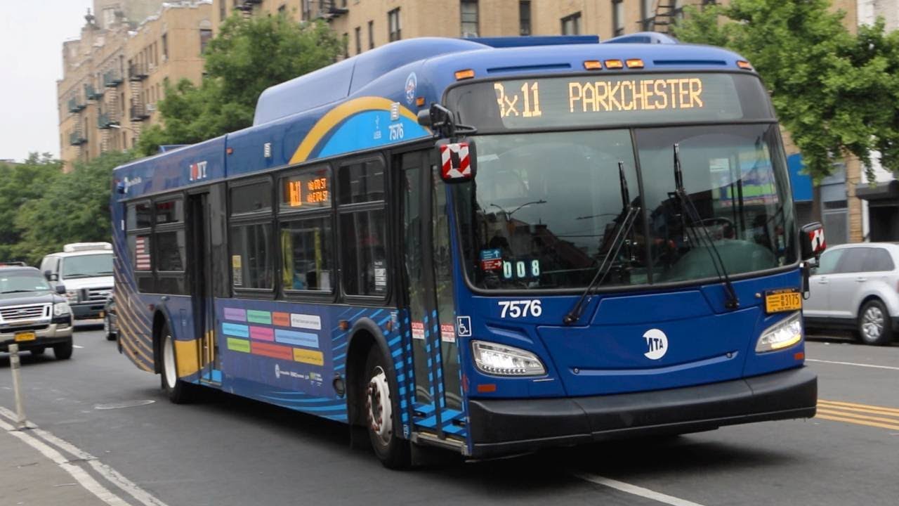 NYCT Bus: 2019 New Flyer XD40 #7576 on the Bx11 at Boston Road and ...