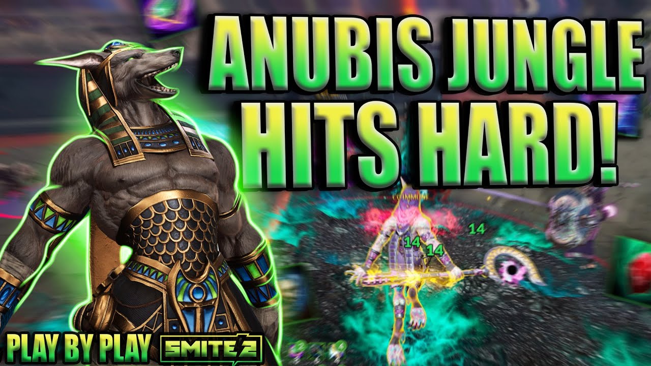 ANUBIS JUNGLE IS REALLY GOOD | PLAY BY PLAY JUNGLE SMITE 2 | OFF-META ...