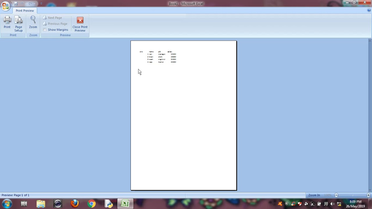 MS Excel WorkSheets Cells Lesson1 - YouTube