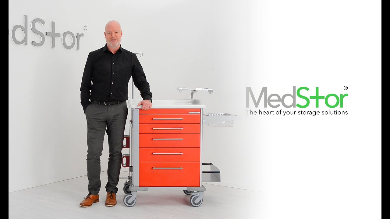 Medstor Module Cart - YouTube