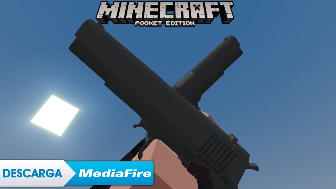 ARMAS 3D ADDON EN MINECRAFT PE / BEDROCK 1.18 - BLOCKOPS ADDON MINECRAFT PE - YouTube