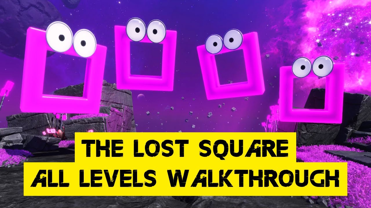 All Lost Square ALL Levels Walkthrough (All Bots) - Astro Bot - YouTube