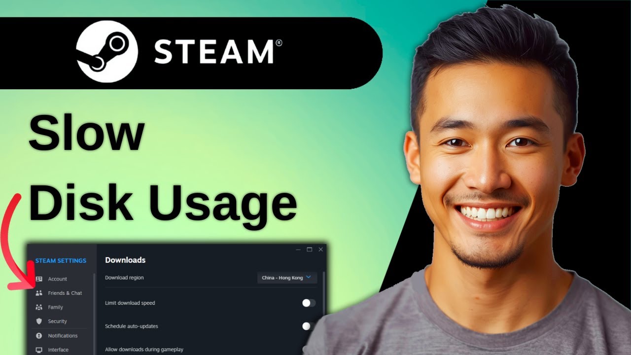 How to Fix Steam Slow Disk Usage (2025 Full Guide) - YouTube
